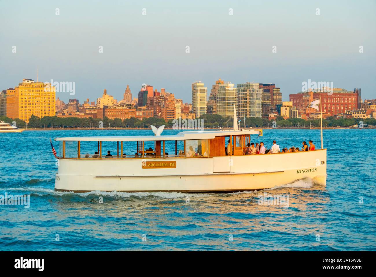 United States, New York State, New York City, Manhattan, Hudson River ...