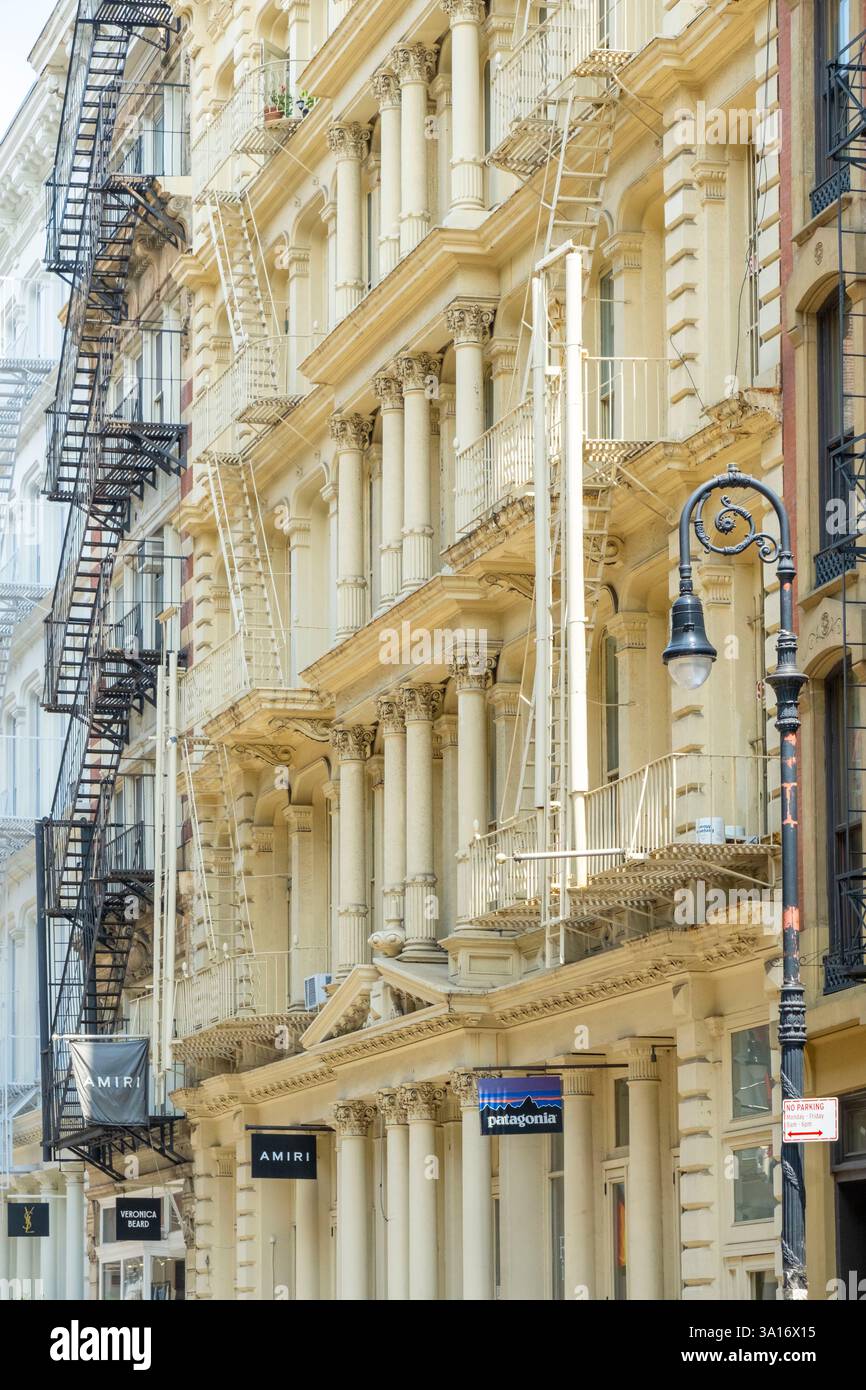 United States, New York State, New York City, Manhattan, Soho, Green ...