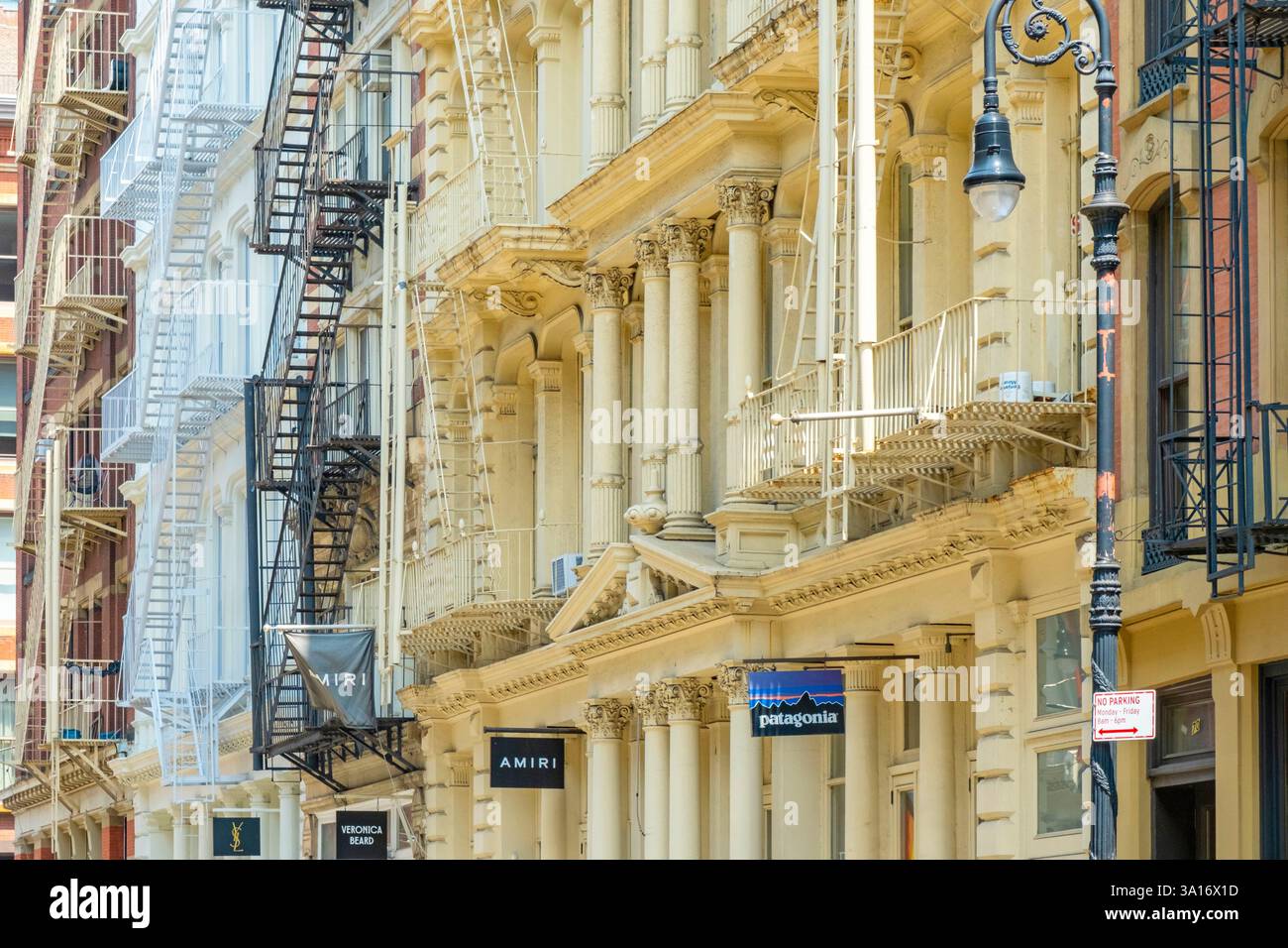 United States, New York State, New York City, Manhattan, Soho, Green ...