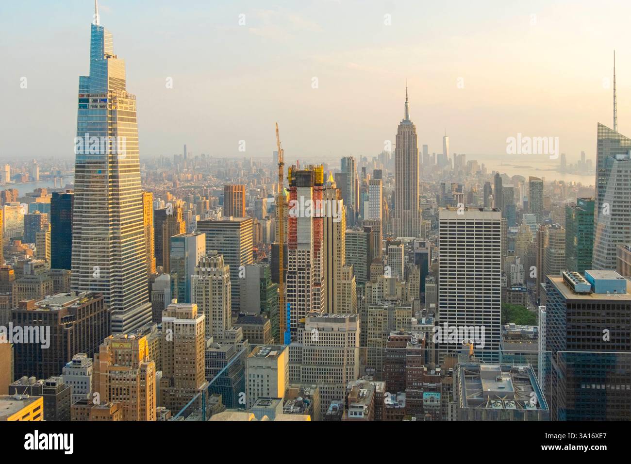 United States, New York State, New York City, Manhattan, general view ...