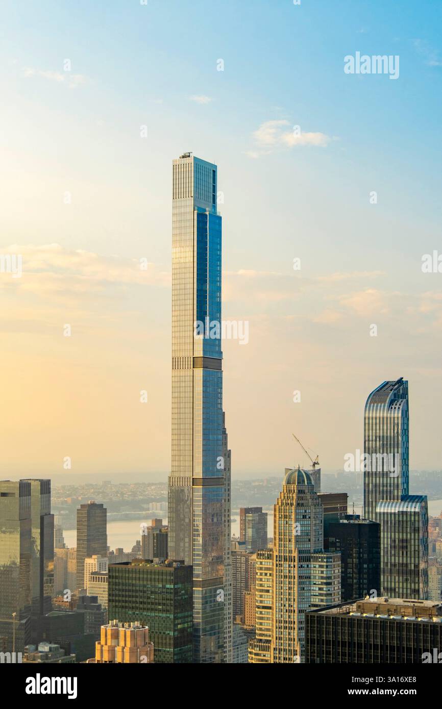 United States, New York State, New York City, Manhattan, general view ...