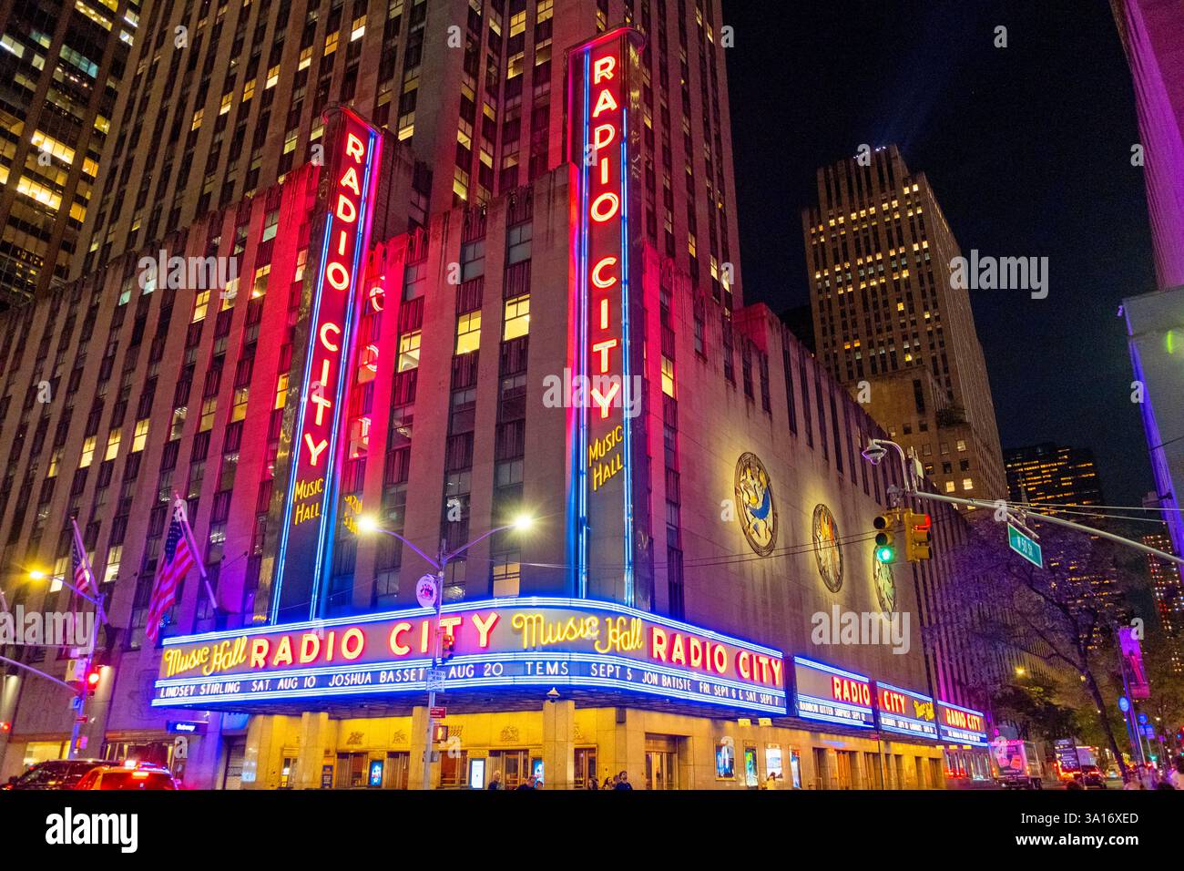United States, New York State, New York City, Manhattan, Radio City ...