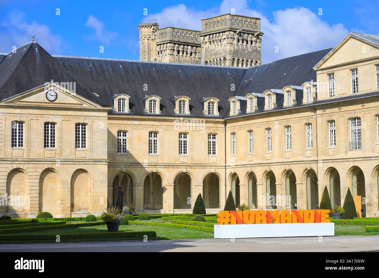 France, Calvados, Caen, Ladies' Abbey founded in the 11th century by ...