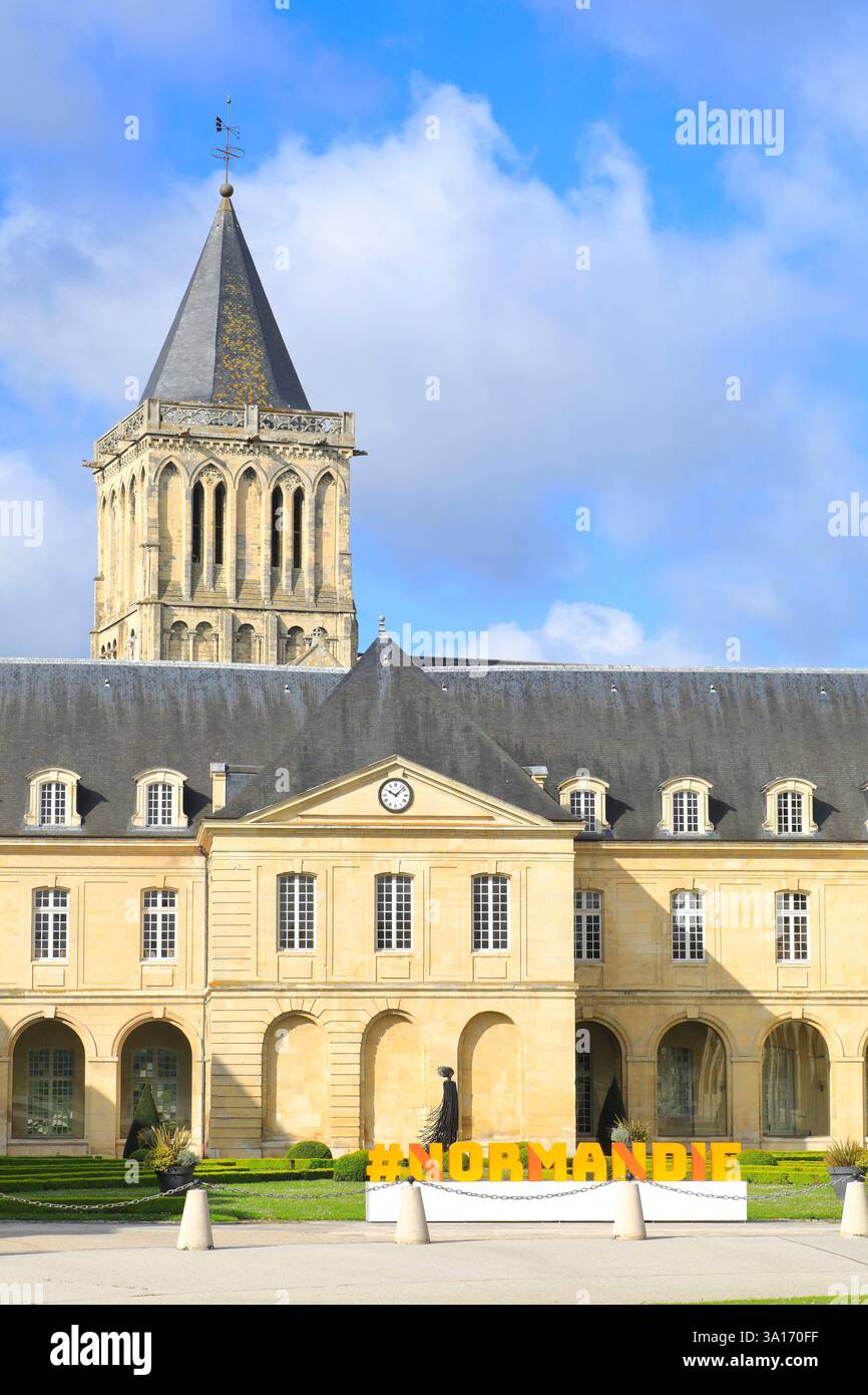 France, Calvados, Caen, Ladies' Abbey founded in the 11th century by ...