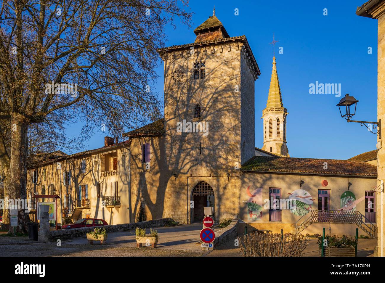 France, Gers, Sarrant, village labelled Les Plus Beaux Villages de ...