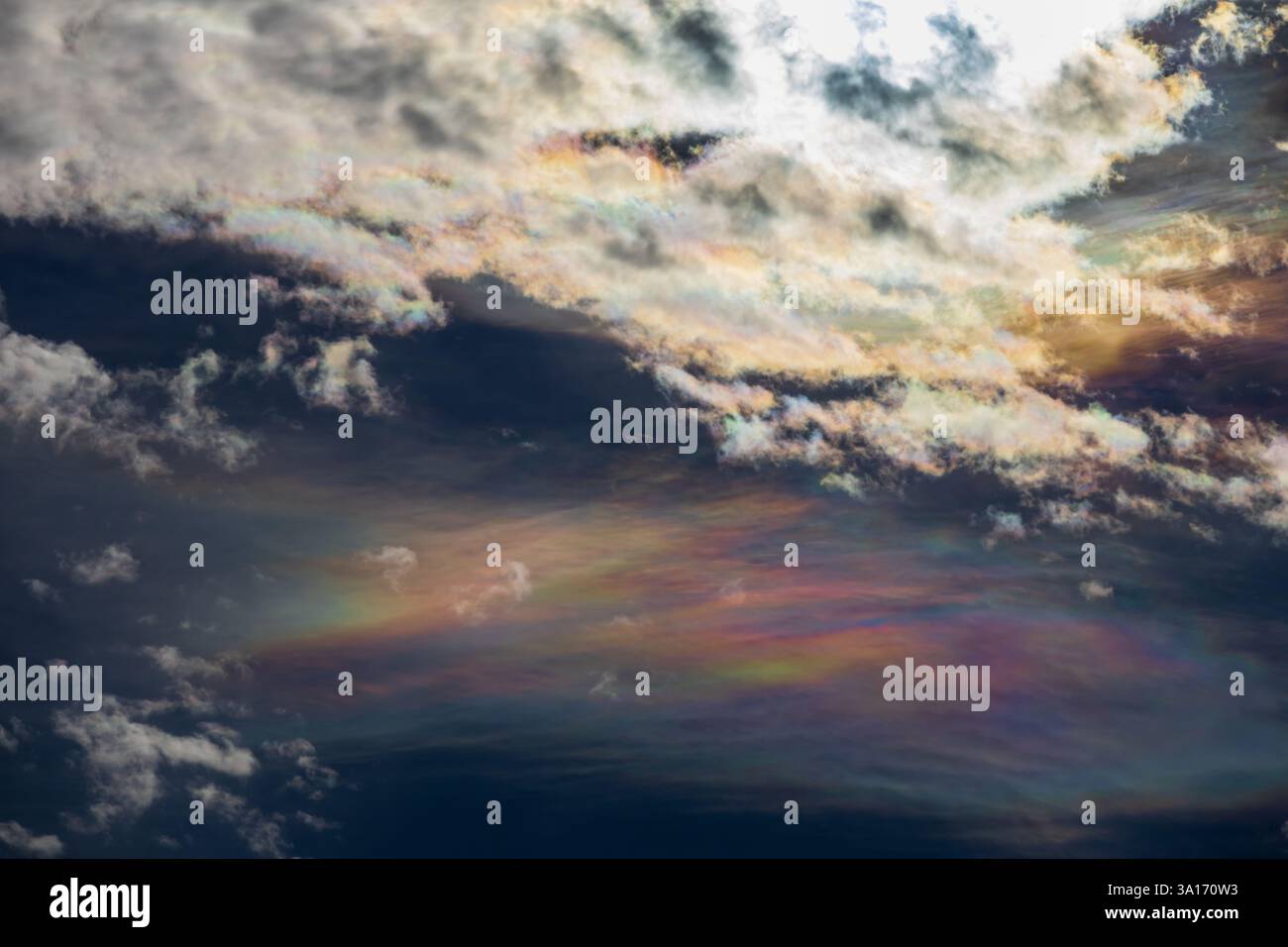 Sky photo featuring a mesmerizing pearl cloud beneath white clouds ...