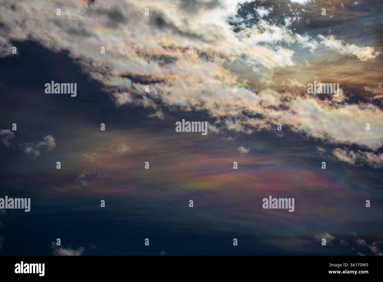 Sky photo featuring a mesmerizing pearl cloud beneath white clouds ...