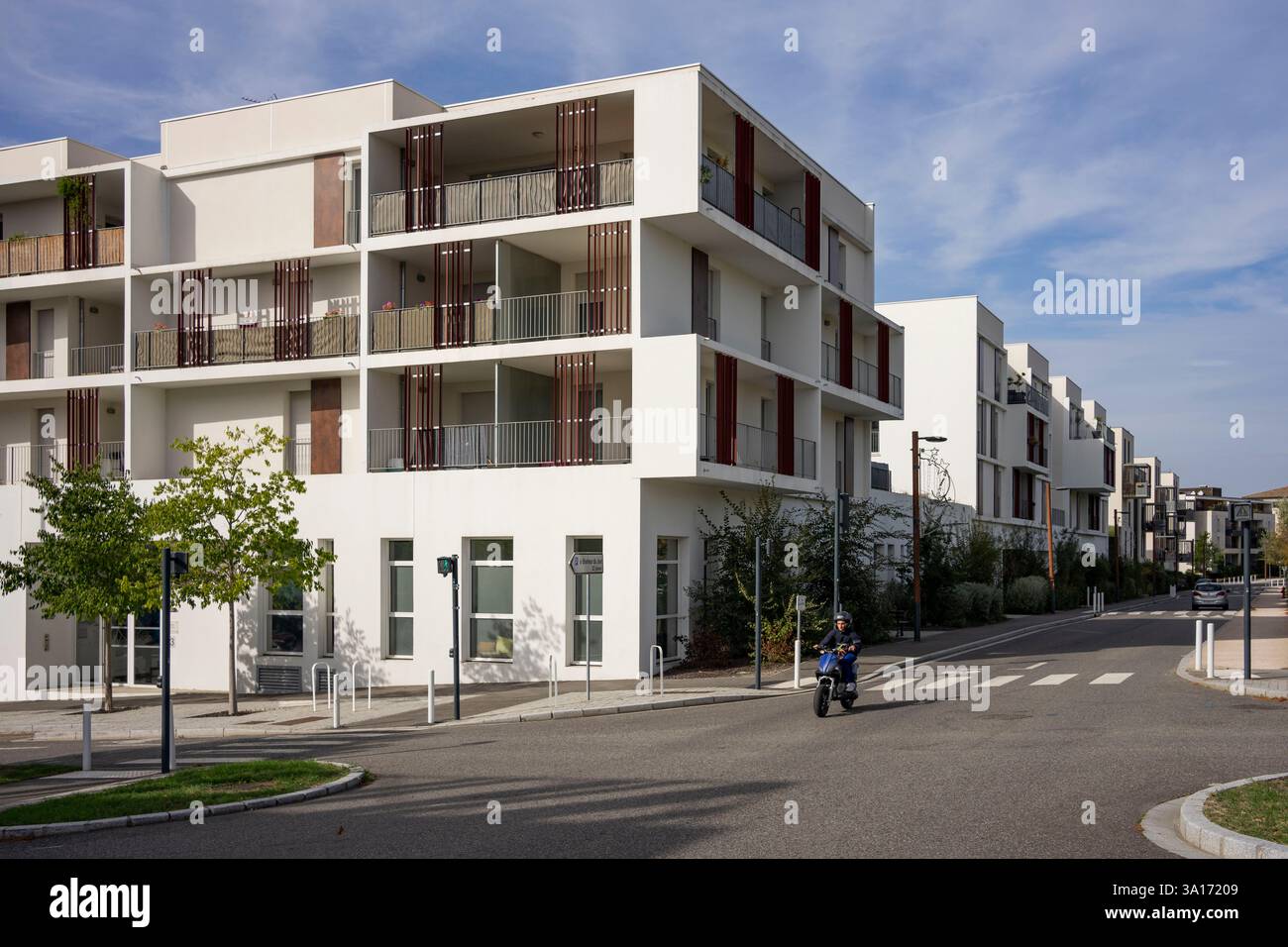 France, Haute Garonne, Balma, Balma-Vidailhan district labeled eco-district in 2014 in the ...