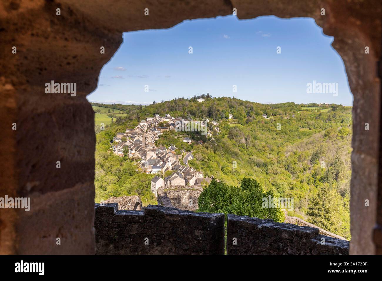 France, Aveyron, Najac, labeled The Most Beautiful Villages of France ...