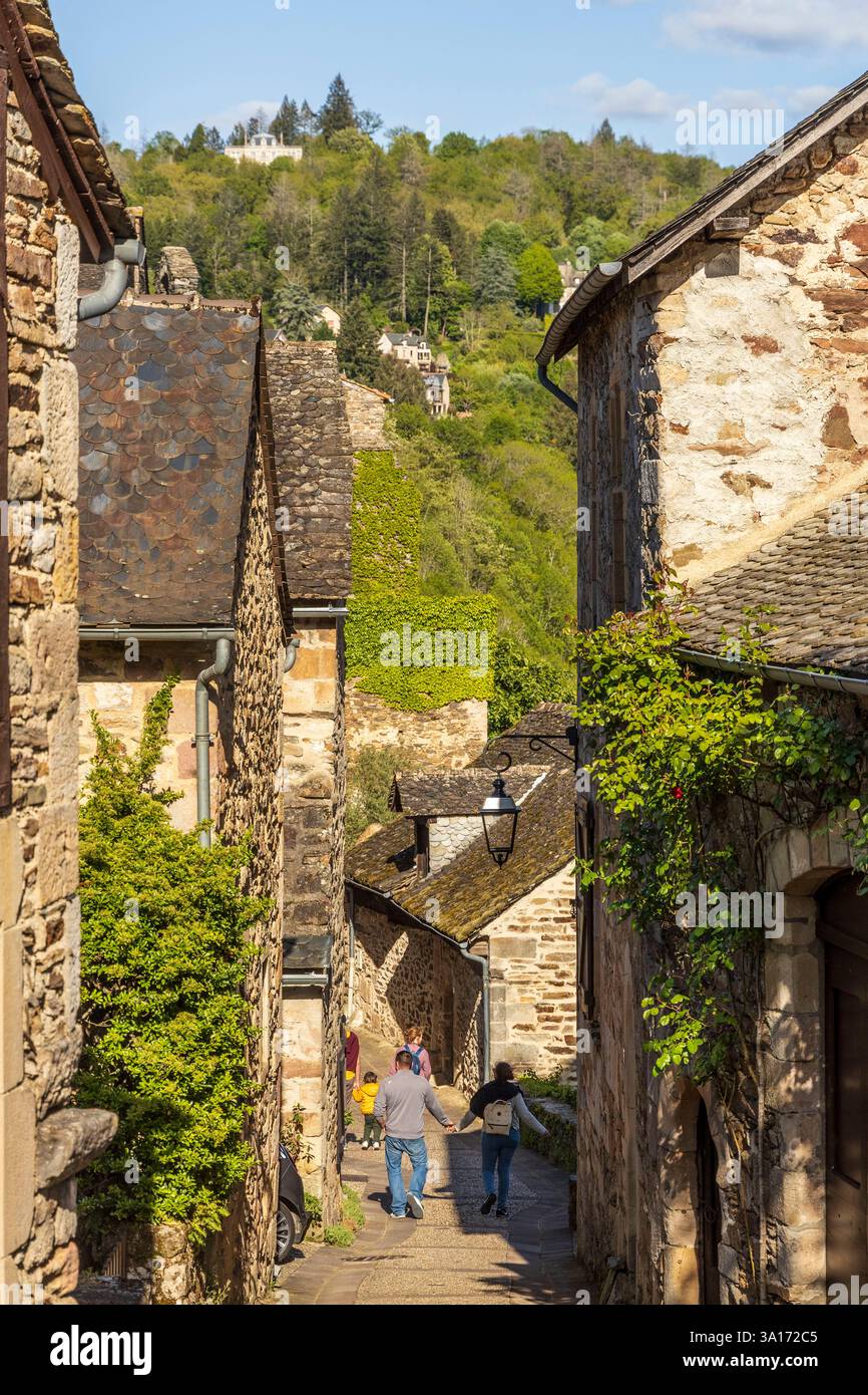 France, Aveyron, Najac, labeled The Most Beautiful Villages of France ...