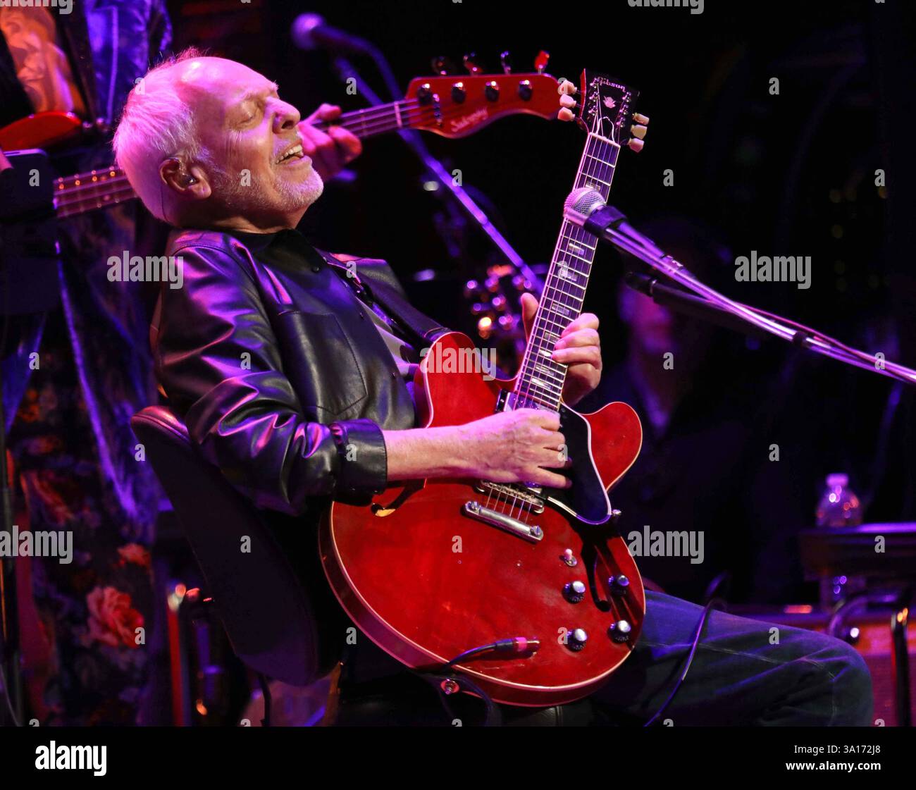 March 6, 2025, New York, New York, USA: Singer/musician PETER FRAMPTON ...