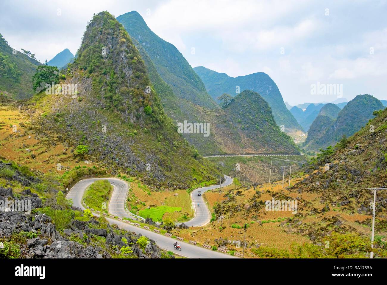 Vietnam, Upper Tonkin, Dong Van region, Ha Giang Loop or Ha Giang loop ...