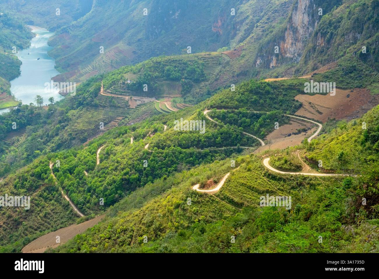 Vietnam, Upper Tonkin, Dong Van region, Ha Giang Loop or Ha Giang loop ...