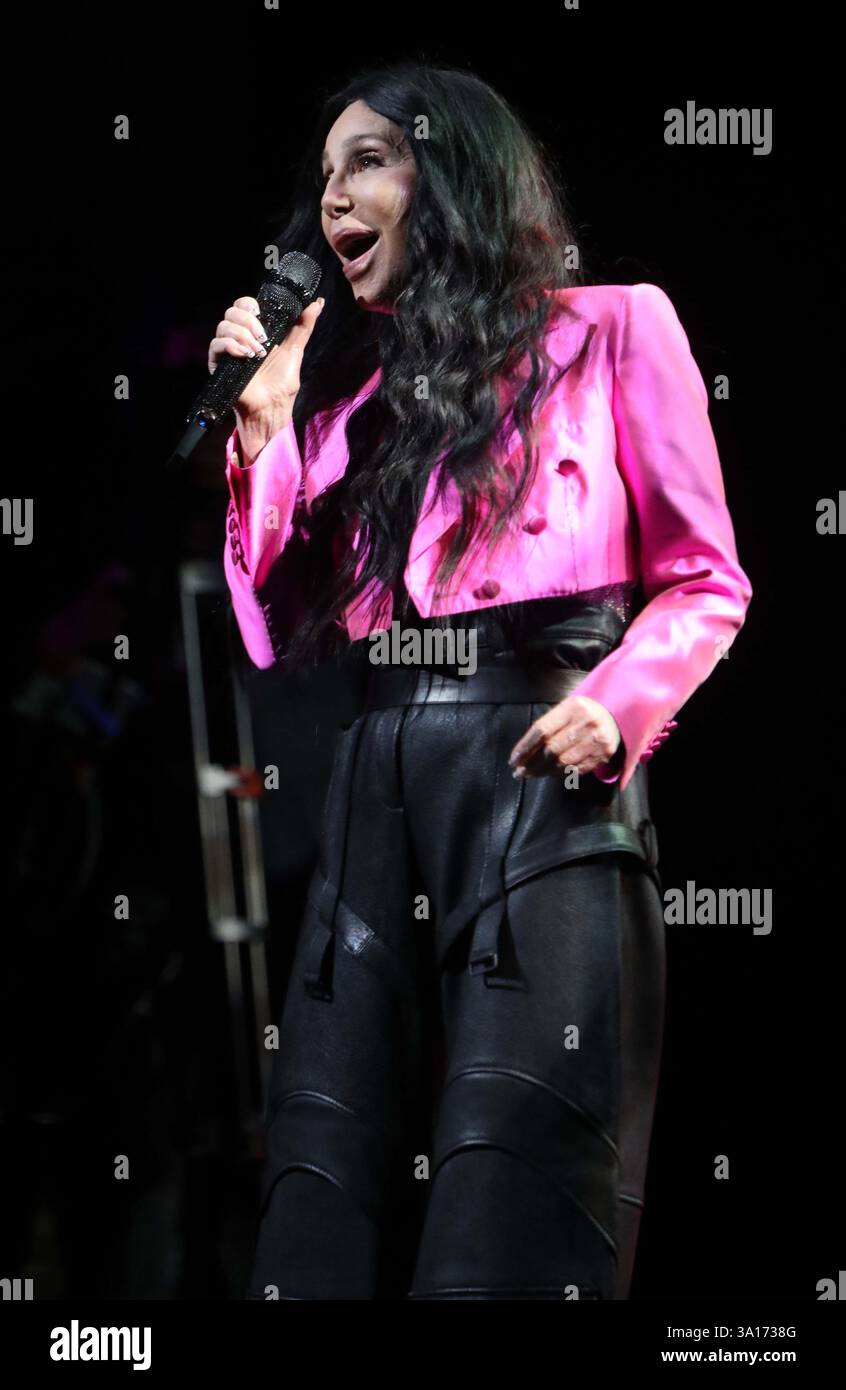 March 6, 2025, New York, New York, USA: Singer CHER seen at the Ninth ...