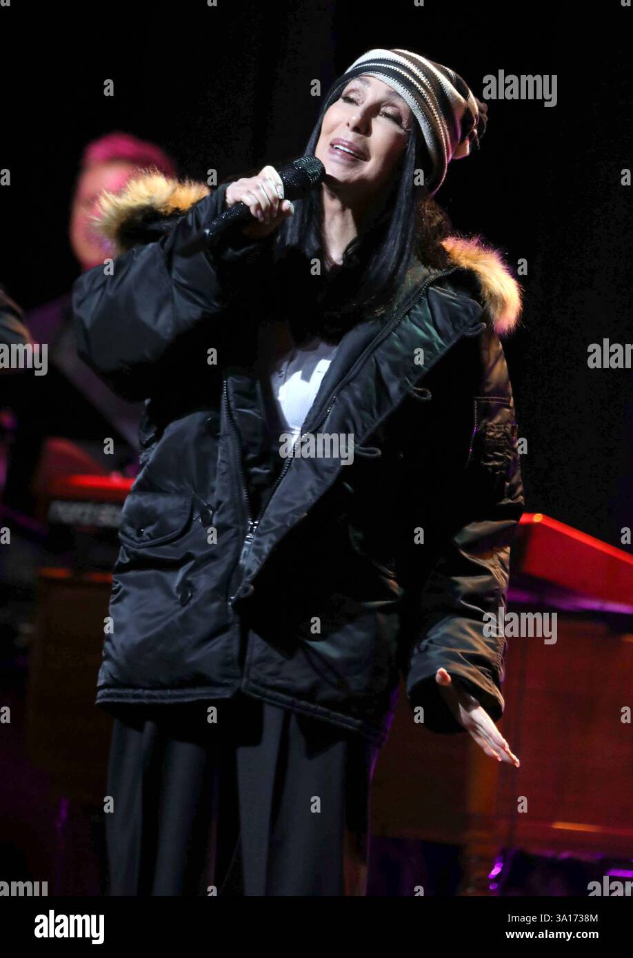 March 6, 2025, New York, New York, USA: Singer CHER seen at the Ninth ...