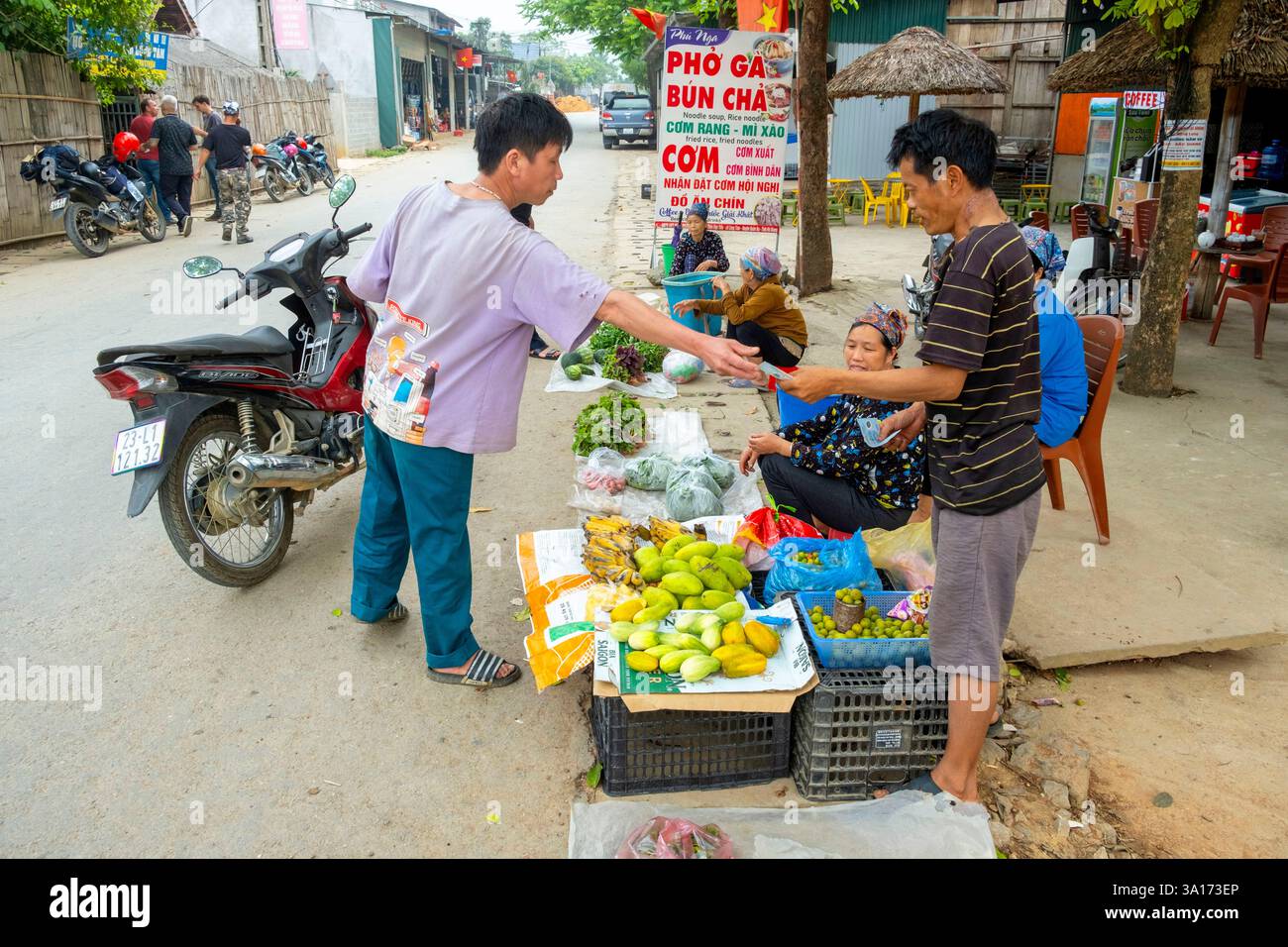 Vietnam, Upper Tonkin, Ha Giang province, Ha Giang Loop or Ha Giang loop, Dong Ha village Stock ...