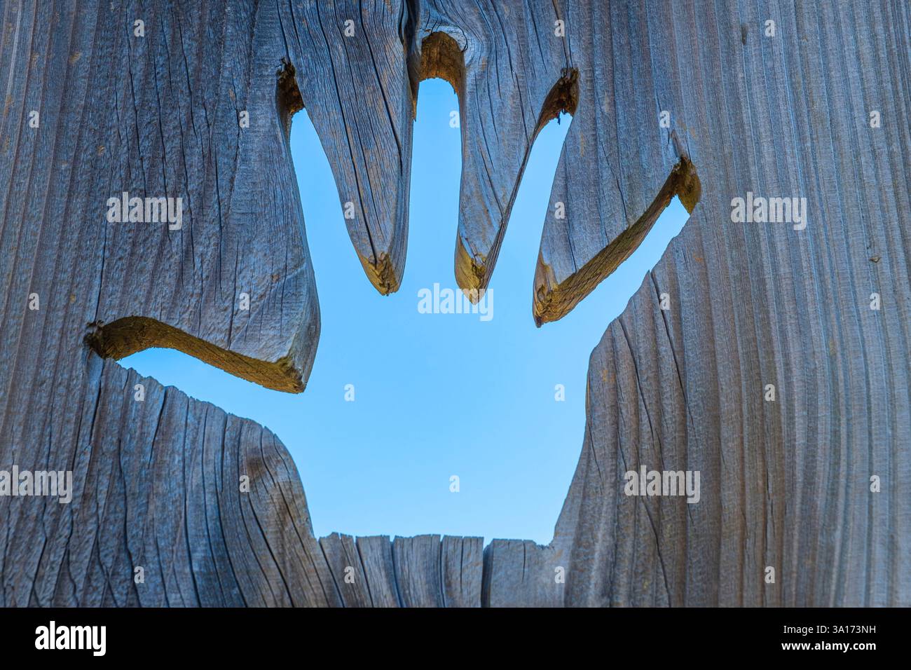 France, Lot, Cele Valley, logo of the Nature Regional Park of the ...