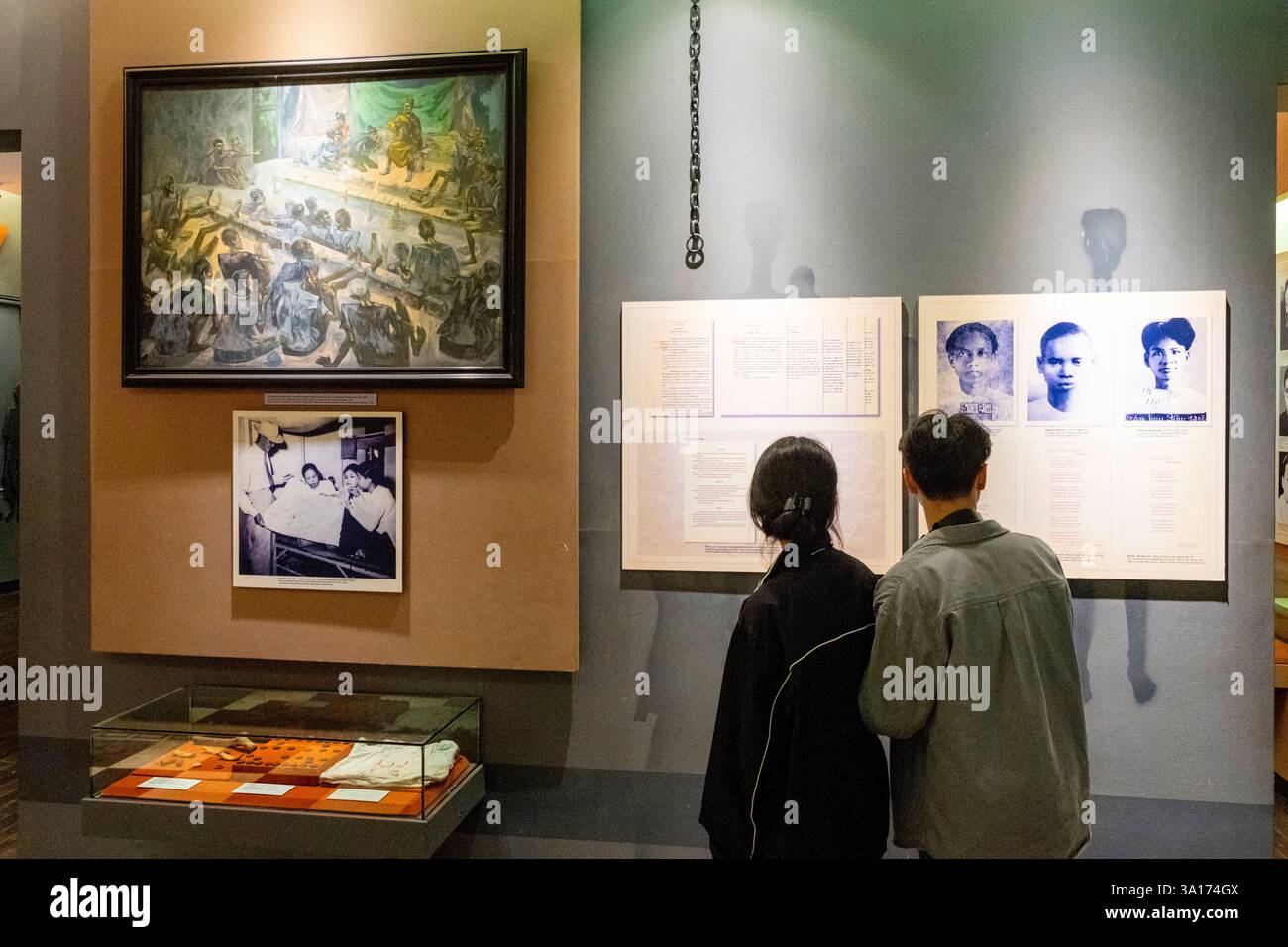 Vietnam, Hanoi, the former French colonial district, Hoa Lo prison ...