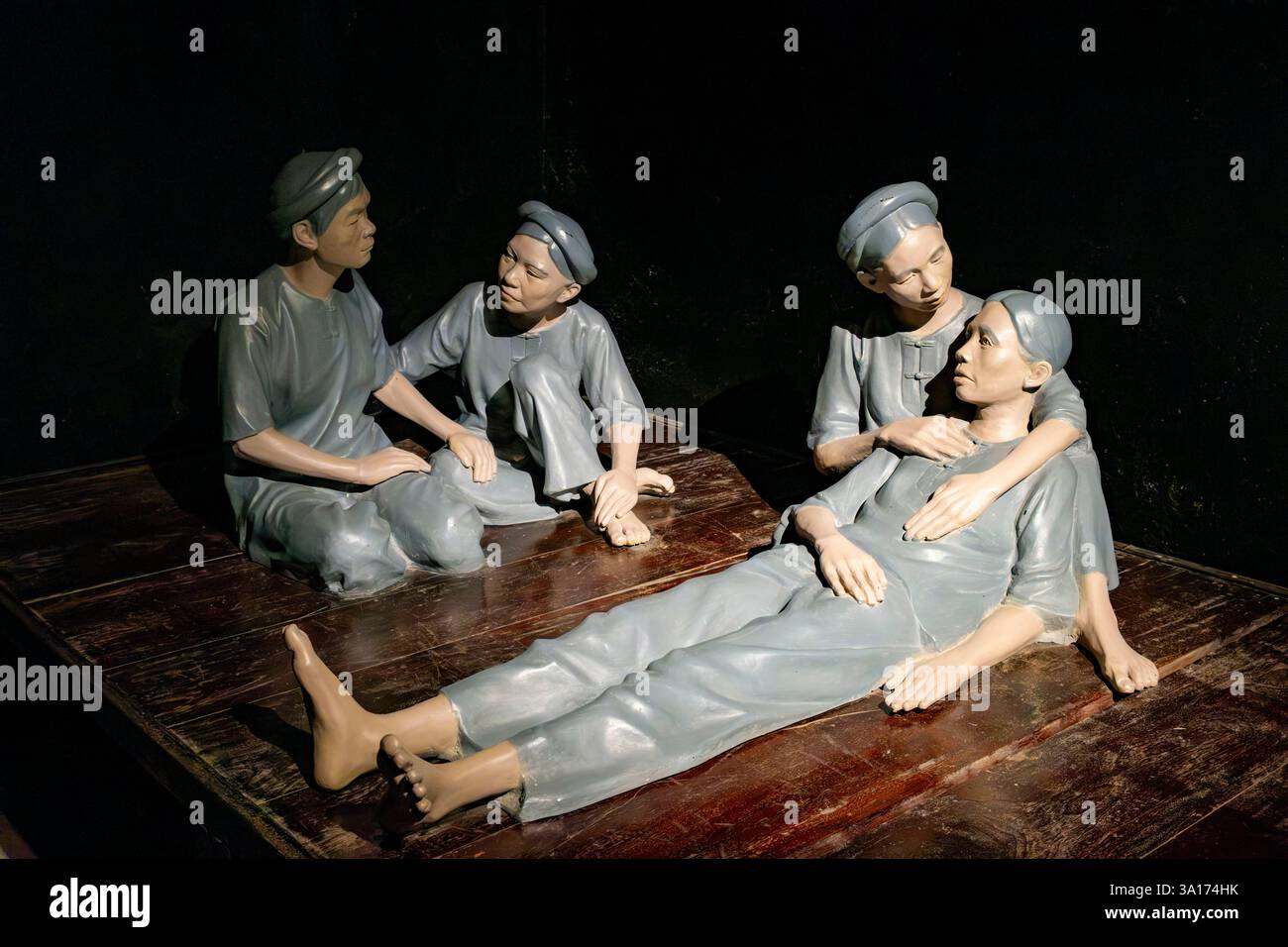 Vietnam, Hanoi, the former French colonial district, Hoa Lo prison, the ...