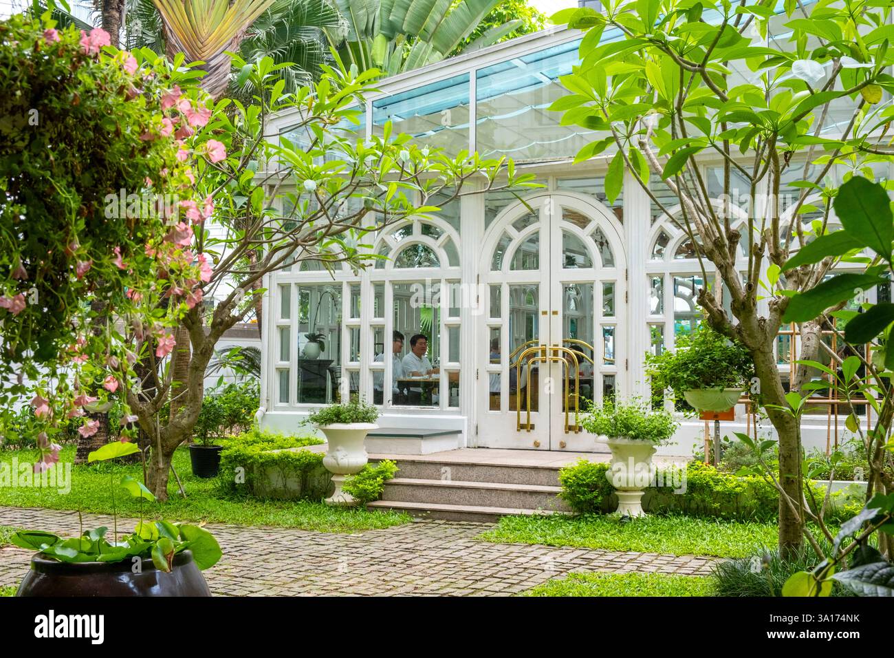 Vietnam, Hanoi, the former French colonial district, the Sofitel ...