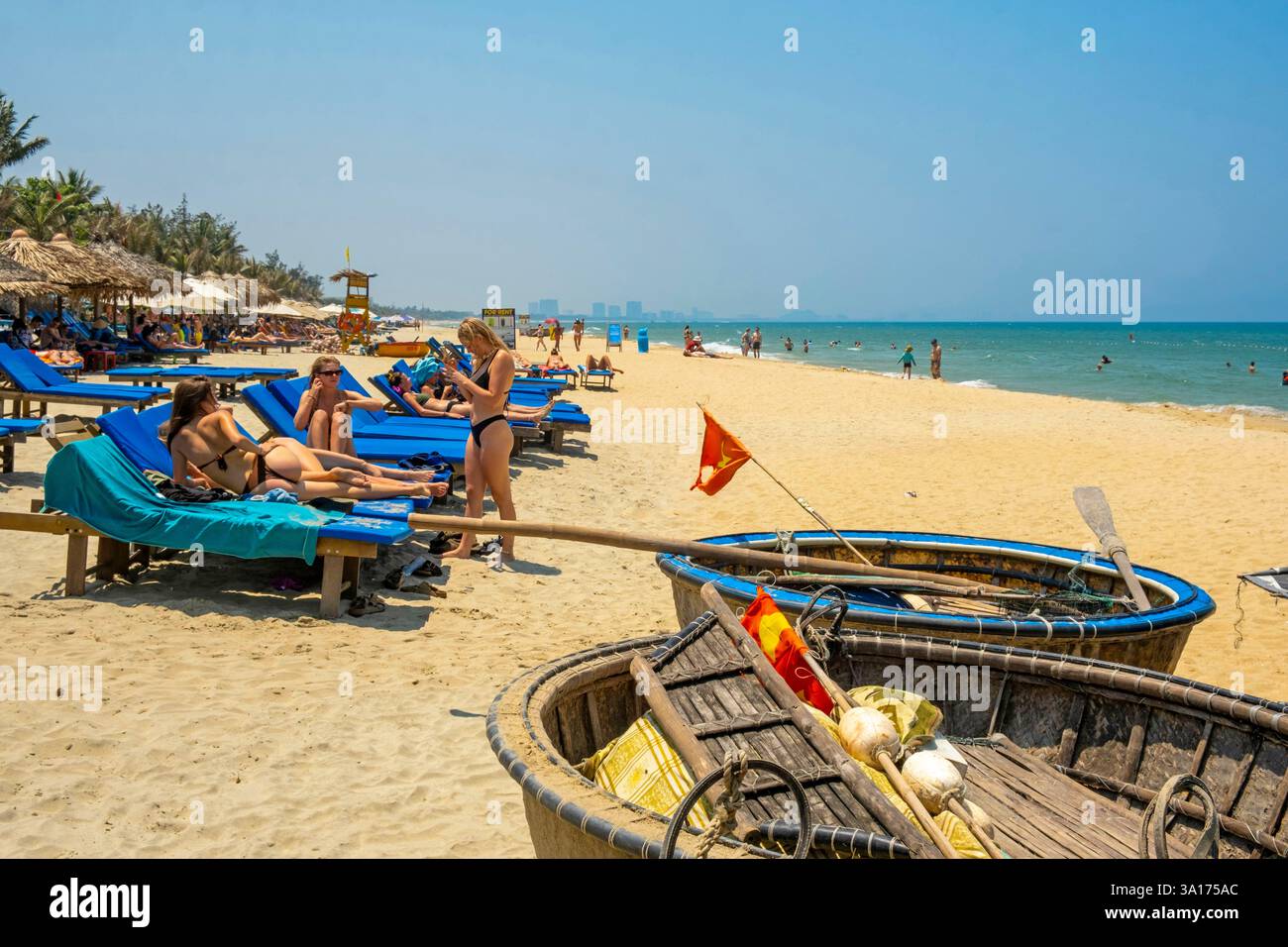 Vietnam, Quang Nam province, Hoi An, An Bang beach Stock Photo - Alamy