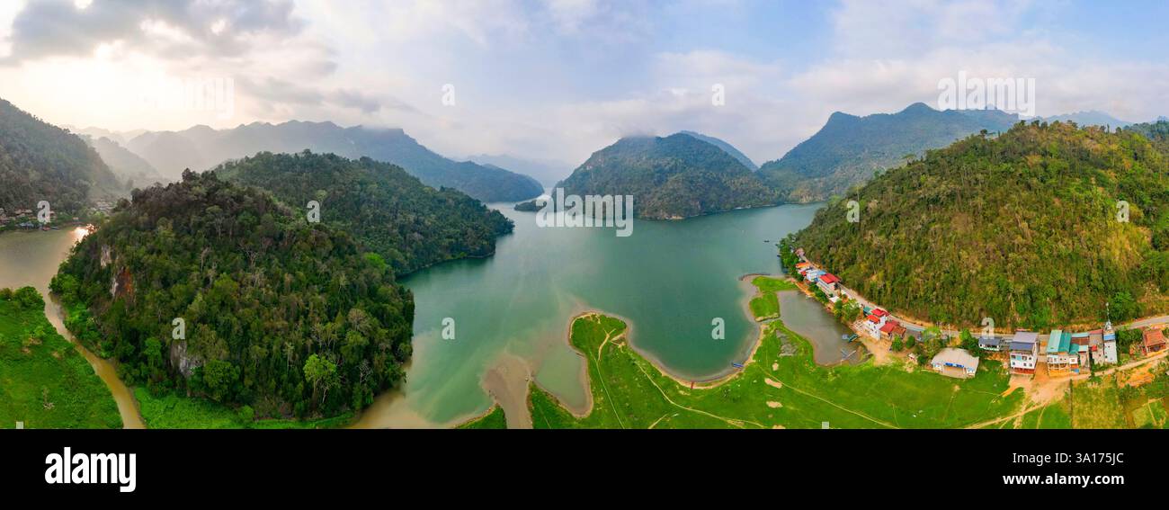 Vietnam, Upper Tonkin, Bac Kan province, Ba Be National Park, Ba Be ...