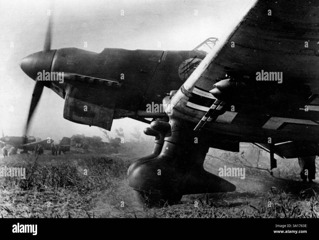 Junkers Ju 87 Stuka before take-off for an attack on targets in England. Photo: Weber [automated ...