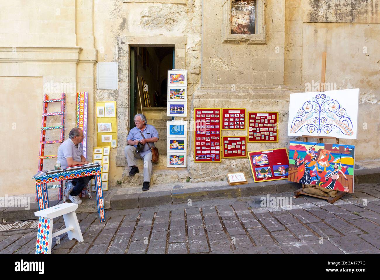 Italy, Sicilia, Noto, Baroque town listed as World Heritage by UNESCO ...