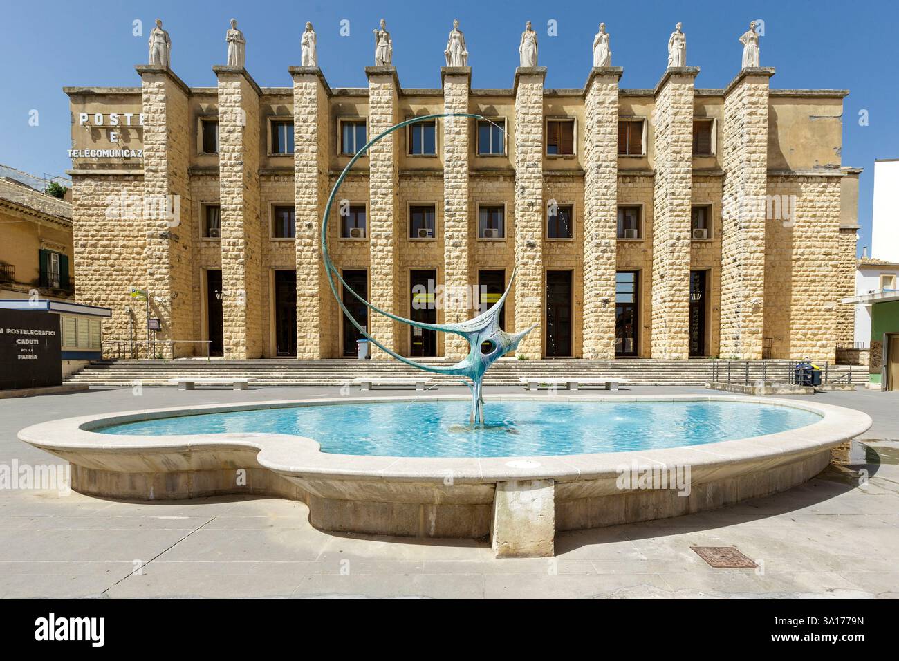 Italy, Sicilia, Ragusa, town listed as World Heritage by UNESCO, the ...