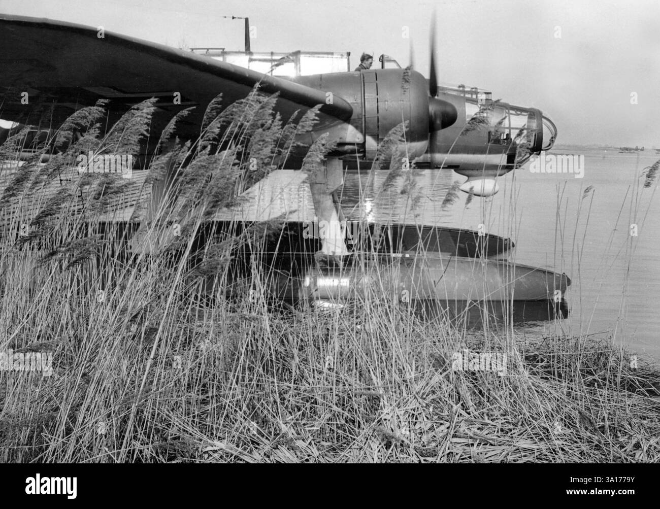 A Heinkel He 115 of the German Air Force. [automated translation] Stock ...