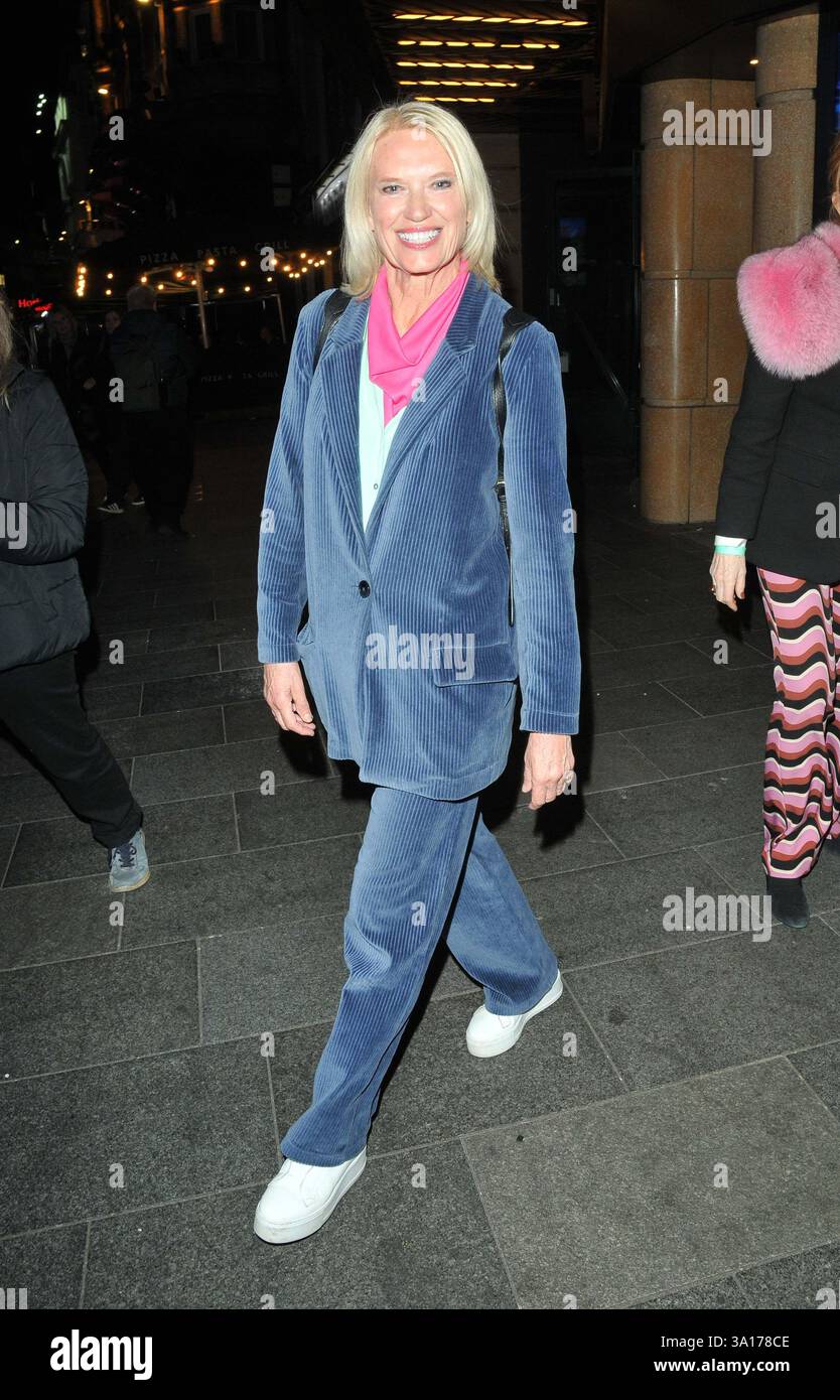 Anneka Rice at the "Twiggy" documentary film screening, Vue West End ...