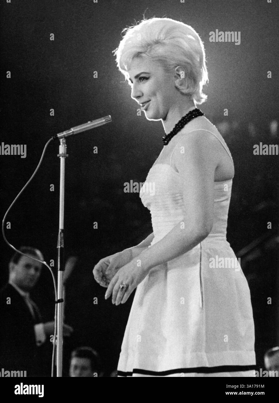 Pop singer Bärbel Wachholz, recorded in the 1960s. Photo: Karl-Heinz ...