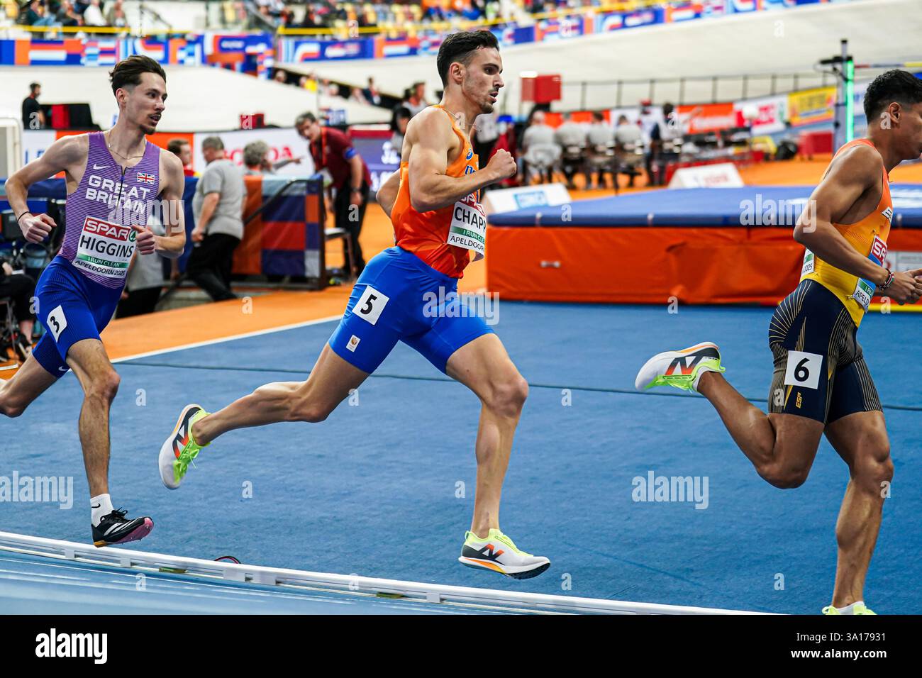 APELDOORN, NETHERLANDS - MARCH 7: Samuel Chapple of The Netherlands ...