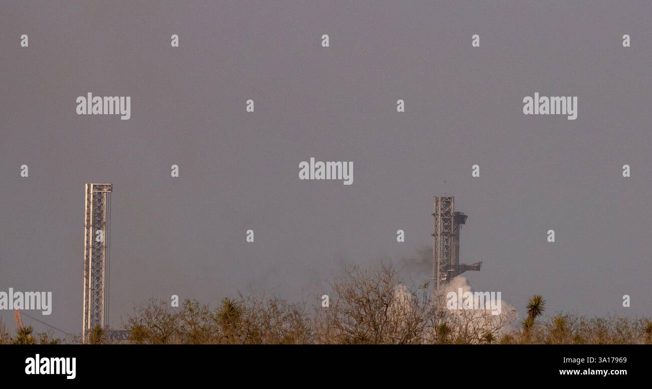 On a clear late afternoon SpaceX launched Starship Flight 8 at 5:30 PM ...