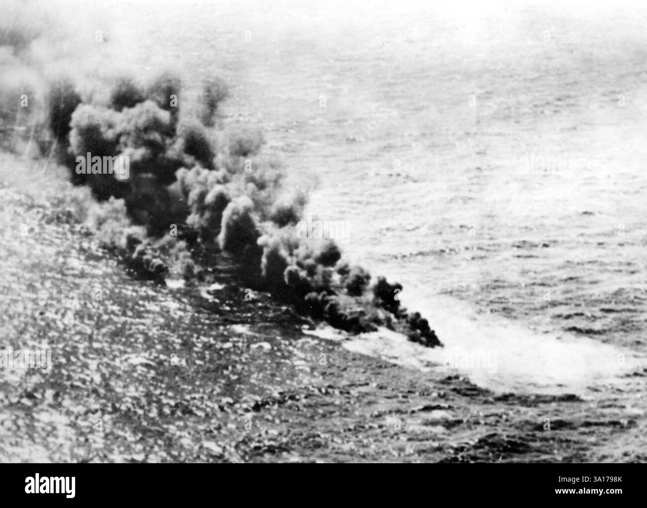 Crash site of a German Focke Wulf FW 200 long-range reconnaissance ...