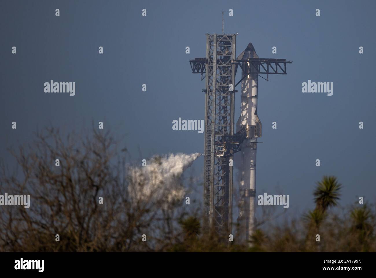 On a clear late afternoon SpaceX launched Starship Flight 8 at 5:30 PM ...