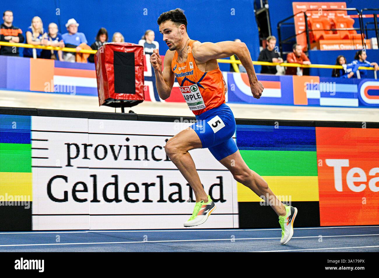 APELDOORN, NETHERLANDS - MARCH 7: Samuel Chapple of The Netherlands ...
