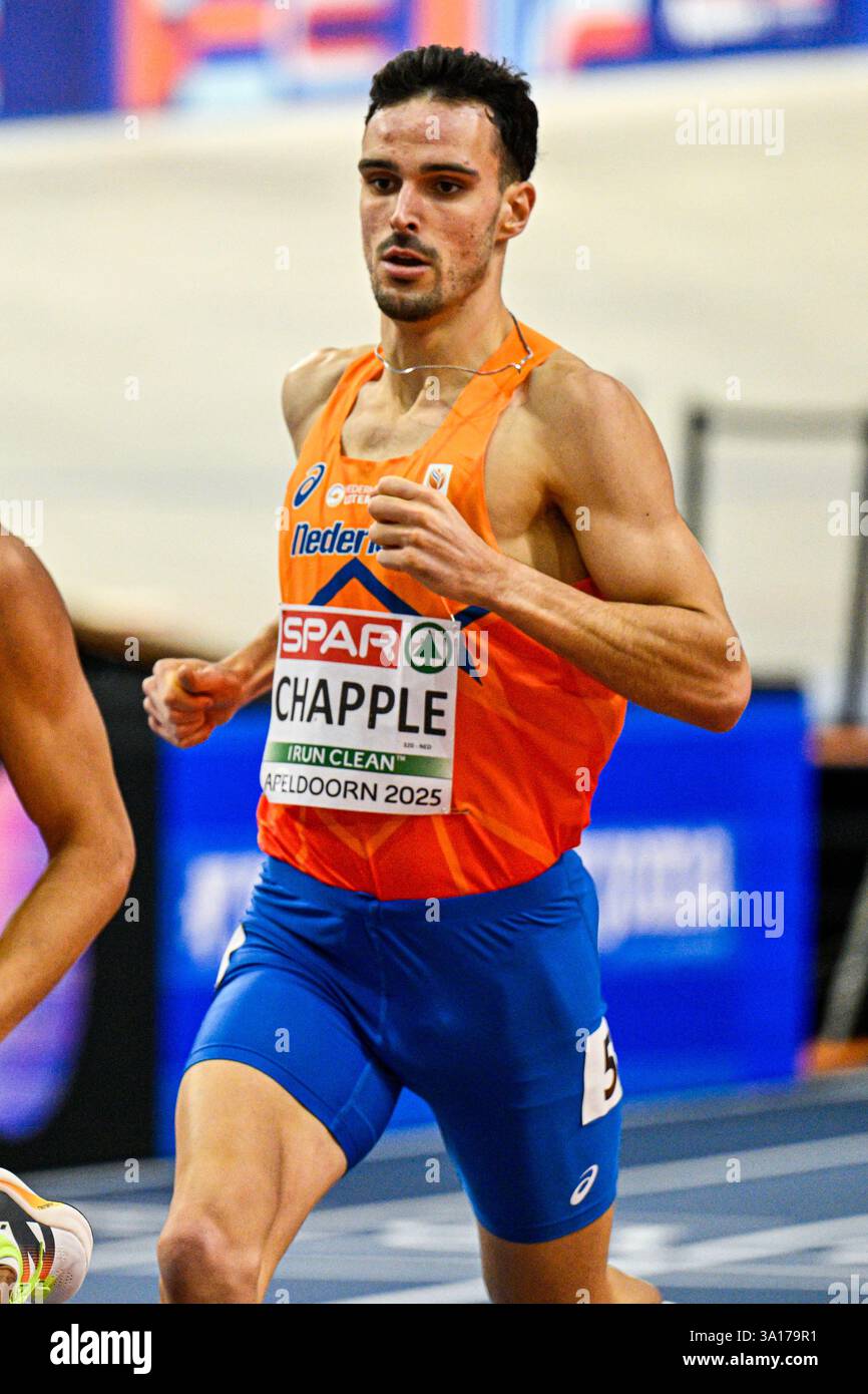 APELDOORN, NETHERLANDS - MARCH 7: Samuel Chapple of The Netherlands ...