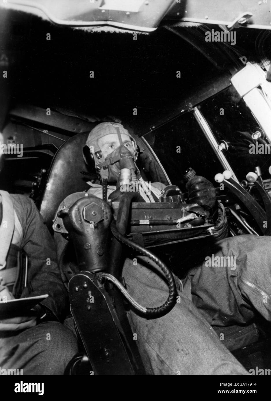 German bomber crew during a follow-up raid on targets in England. Photo ...