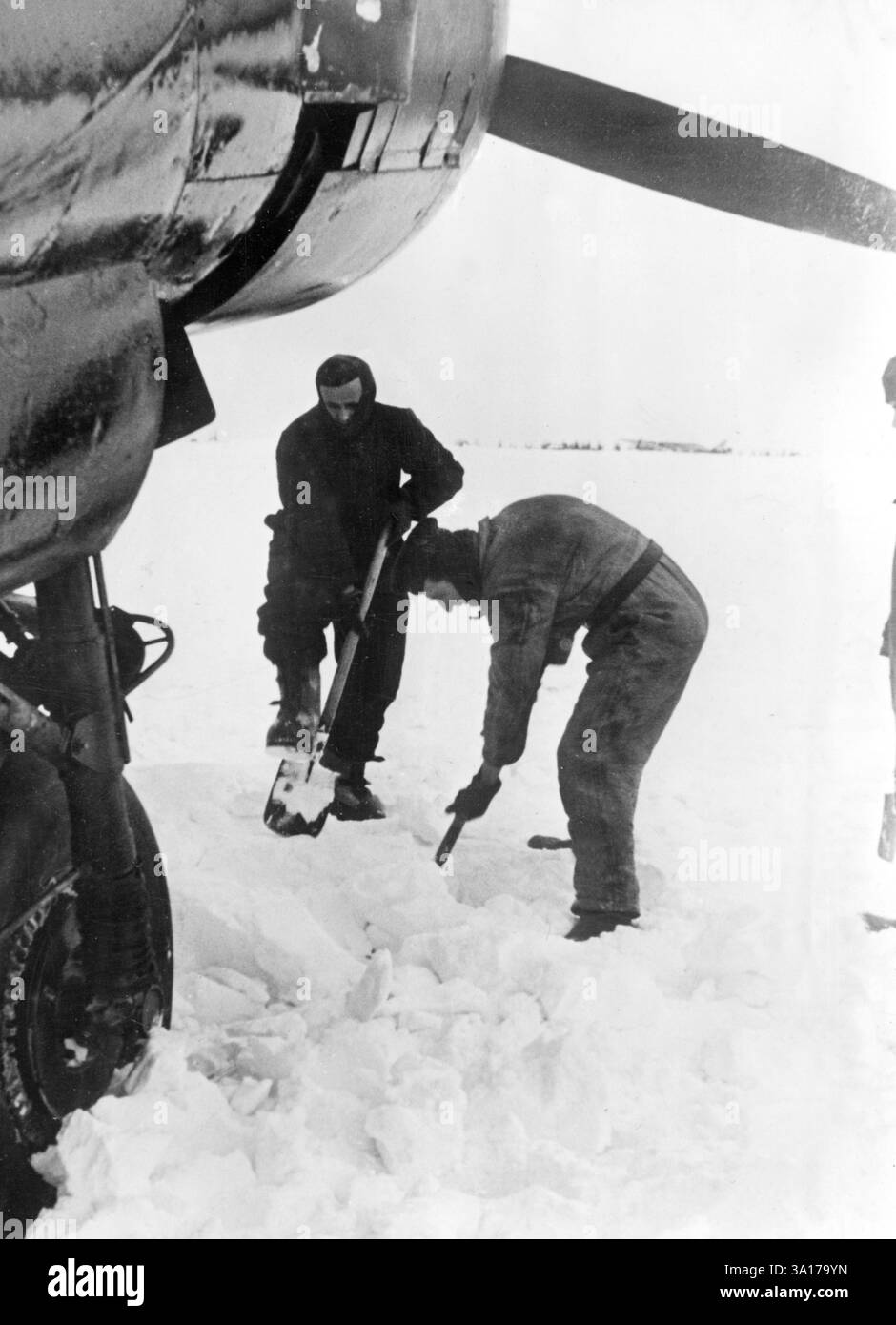 German fighter in snow hi-res stock photography and images - Alamy