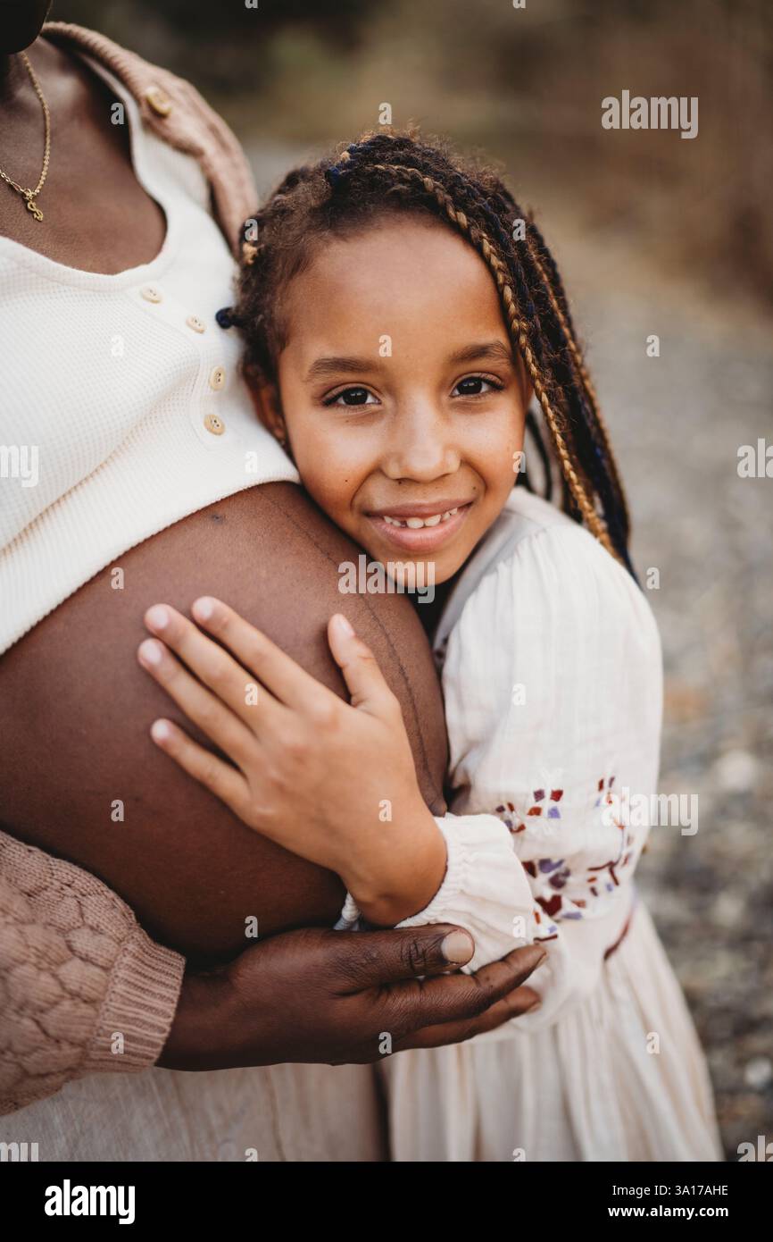 Pregnant teen belly hi-res stock photography and images - Alamy