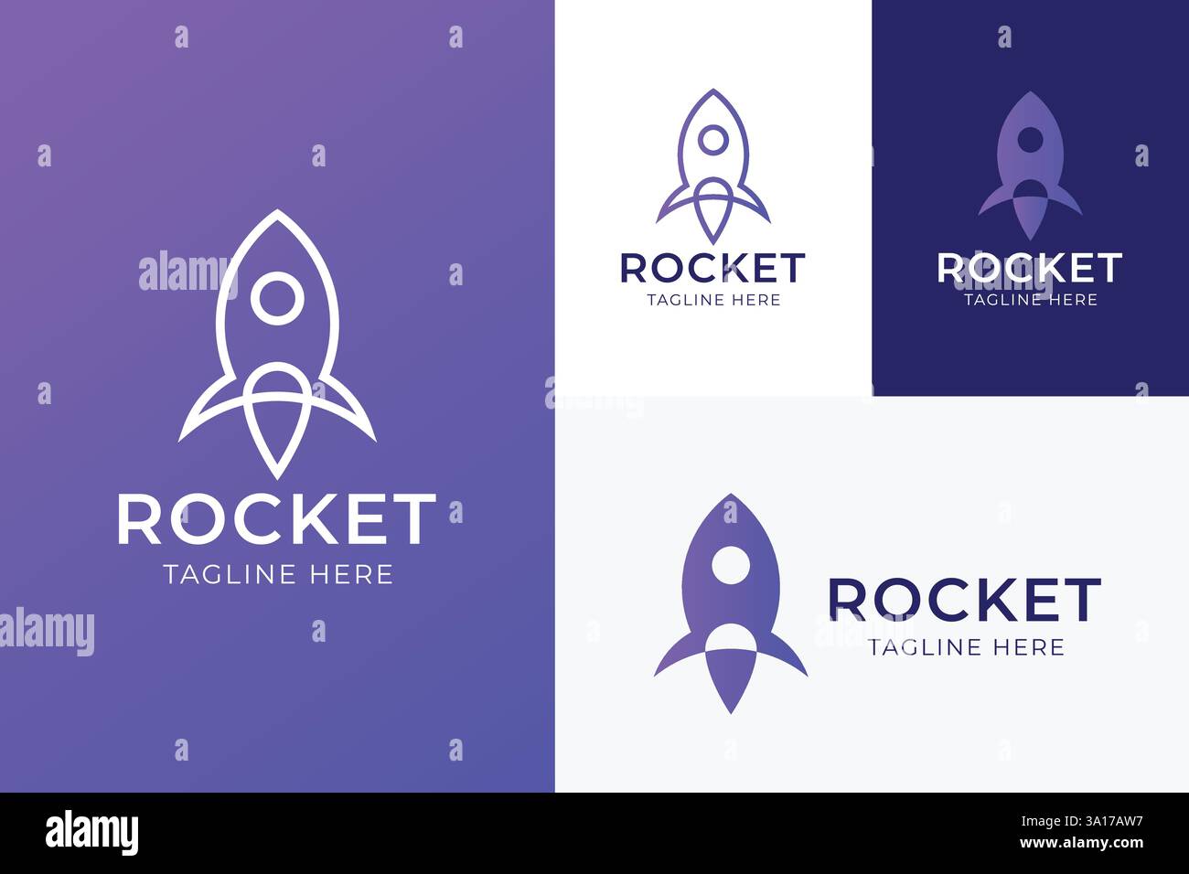 Modern and Creative Rocket Logo Design for Technology and Space-Related ...