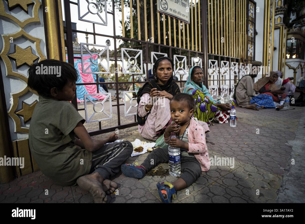 Muslims having Ramadan's Iftar during Muslim holy month of Ramadan in ...