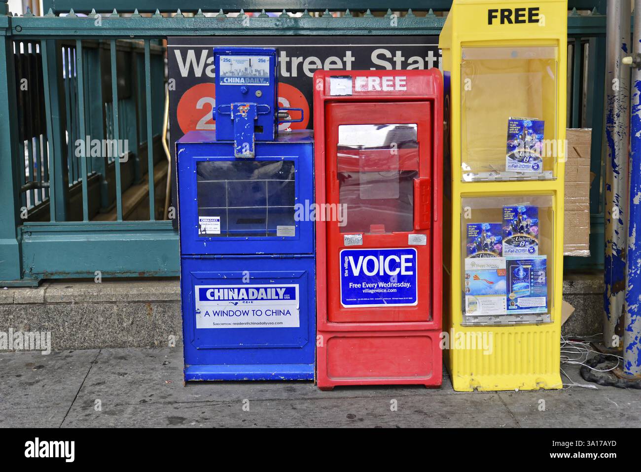 Manhattan, New York City, New York, USA, North America, Colourful ...