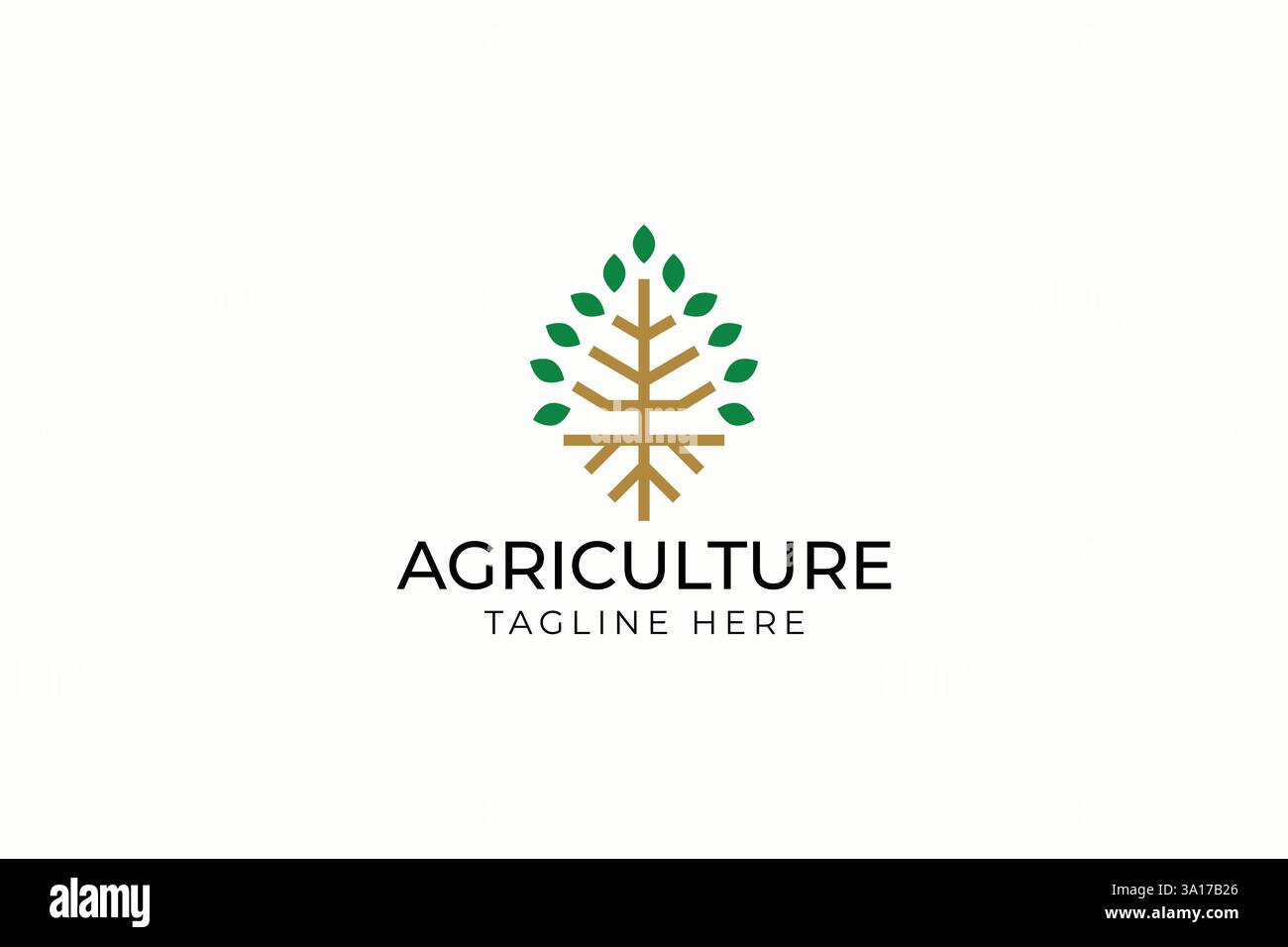 Eco-Friendly Agriculture Logo Design for Sustainable Farming and Nature ...