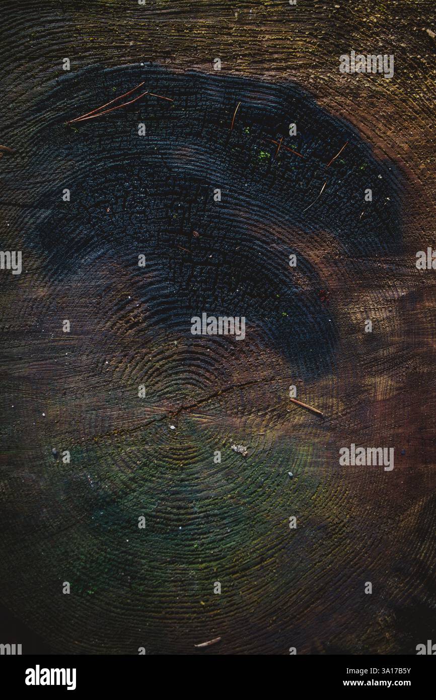 Tree stump rings hi-res stock photography and images - Alamy