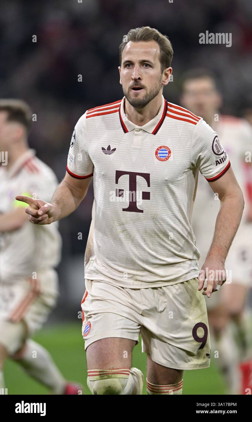 Goal celebration Harry Kane FC Bayern Munich FCB (09) UEFA Champions ...