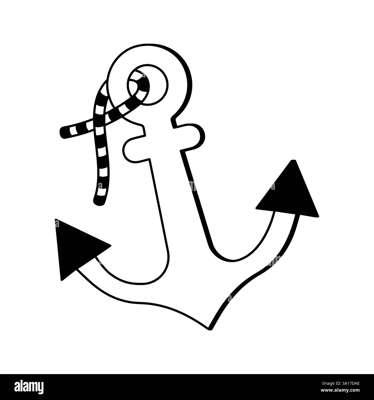 Anchor stopper Stock Vector Images - Alamy