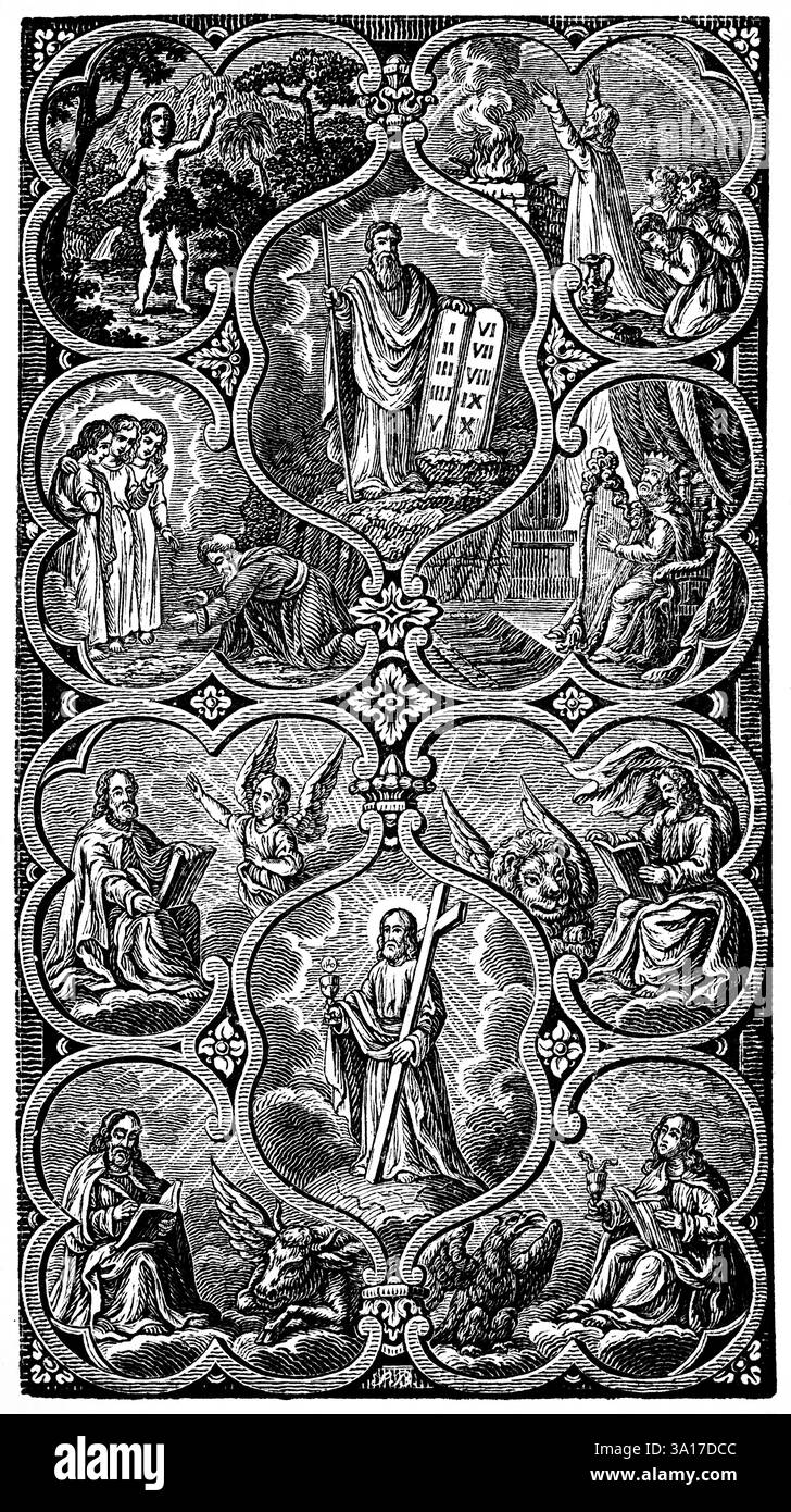 Biblical scene depiction Cut Out Stock Images & Pictures - Alamy