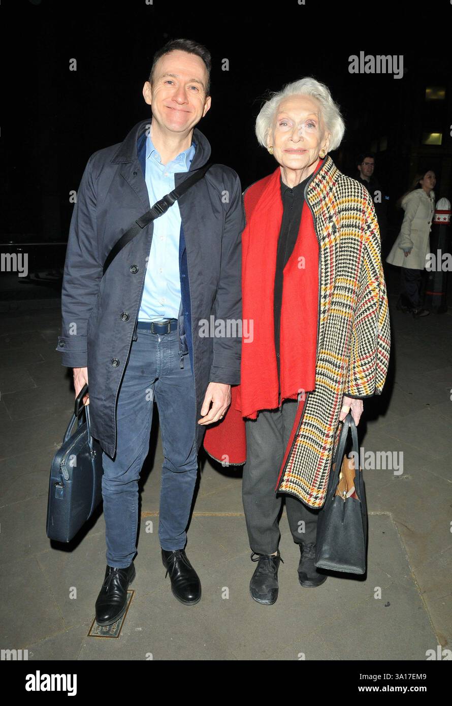 London, UK. 06th Mar, 2025. guest and Sian Phillips at "The Seagull ...